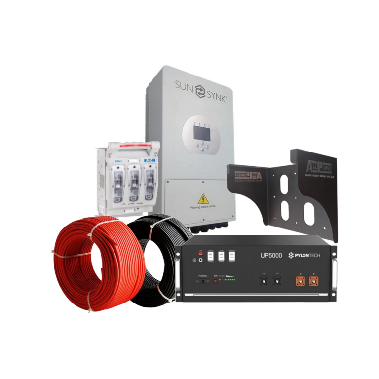 SunSynk 5kW SOLAR BUNDLE KIT WITH LITHIUM BATTERY - GROUP MARKVET